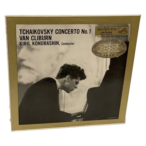 RCA Victor Red Seal | Media | Van Cliburn Concerto No Vinyl 1958 Rca Victor Red Seal Lm 2252 Vg ...